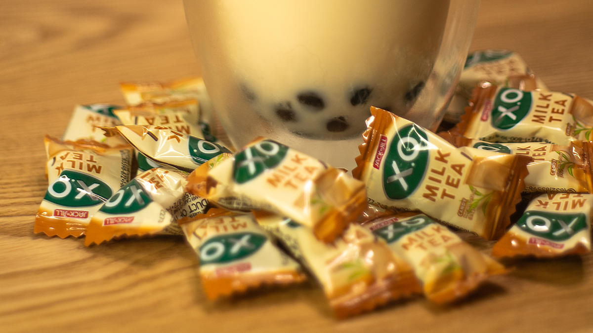 Satisfy your cravings with an X.O. Milk Tea Candy!