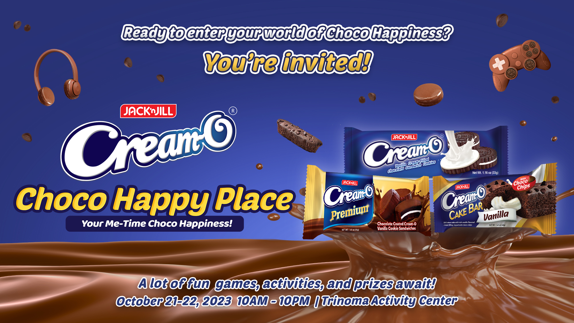 See you this weekend, Cream-Oholics!